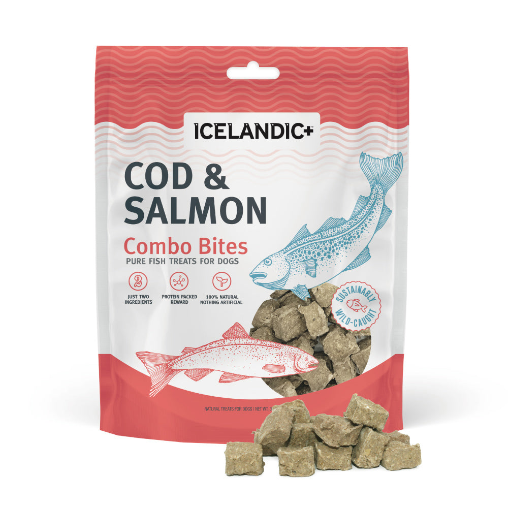 鱈魚鮭魚雙享塊-85g(3.0oz)-犬用 – GleePets樂寵寵物精品